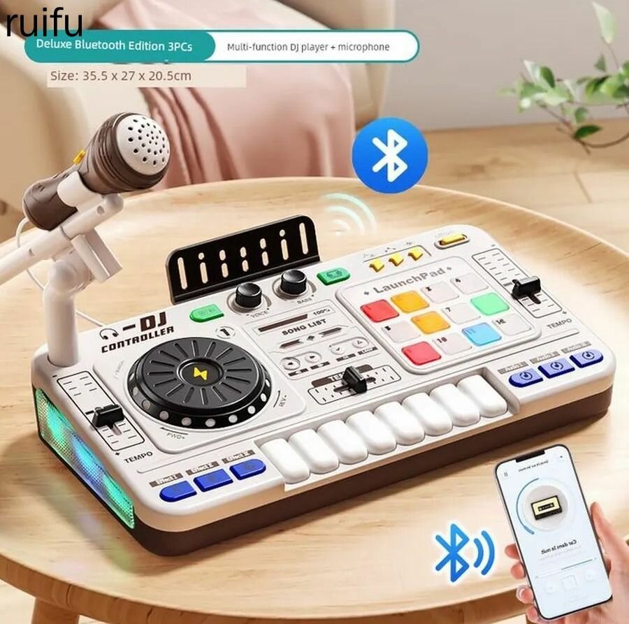 Детский DJ микшерный пульт музыкальная игрушка