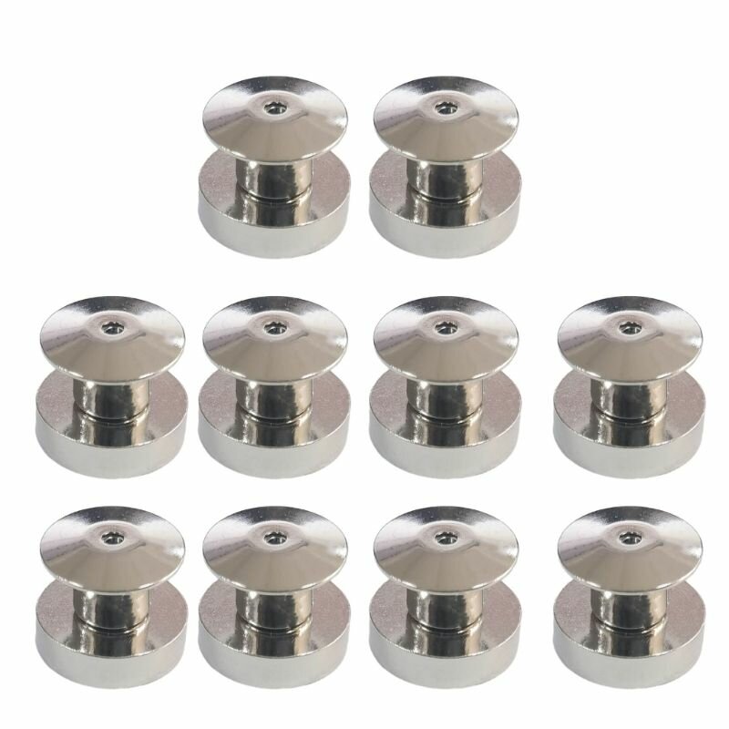 10 колпачков для значков-больших