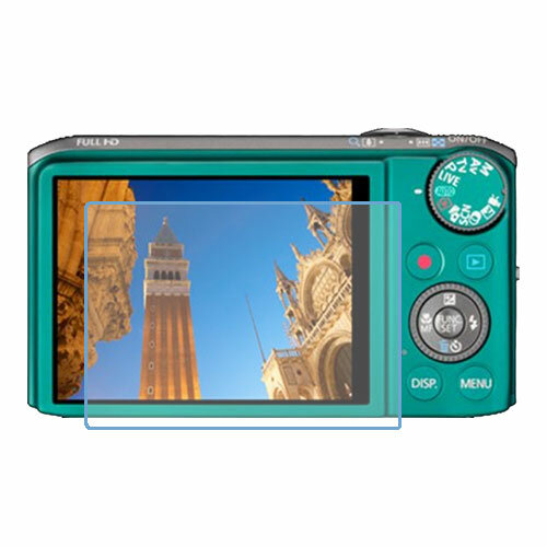 Скрин Мобайл защитный экран для фотоаппарата Canon PowerShot SX260 HS из нано стекло 9H