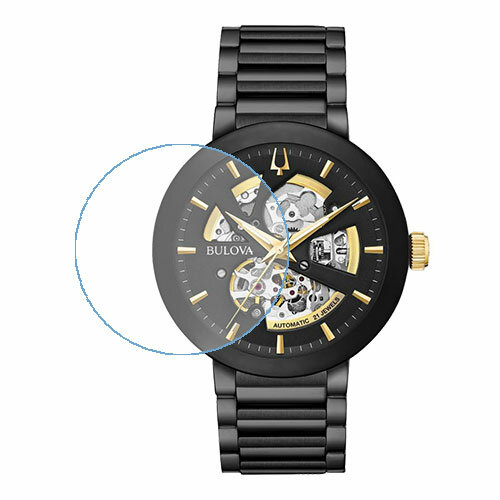 Скрин Мобайл защитный экран для часов Bulova 98A203 из нано стекло 9H