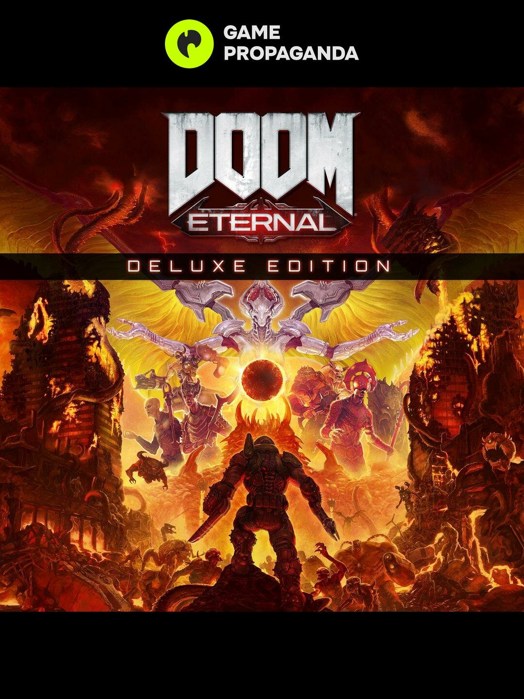 Игра DOOM Eternal Deluxe Edition - PS4, PS5. Турция. Цифровая версия