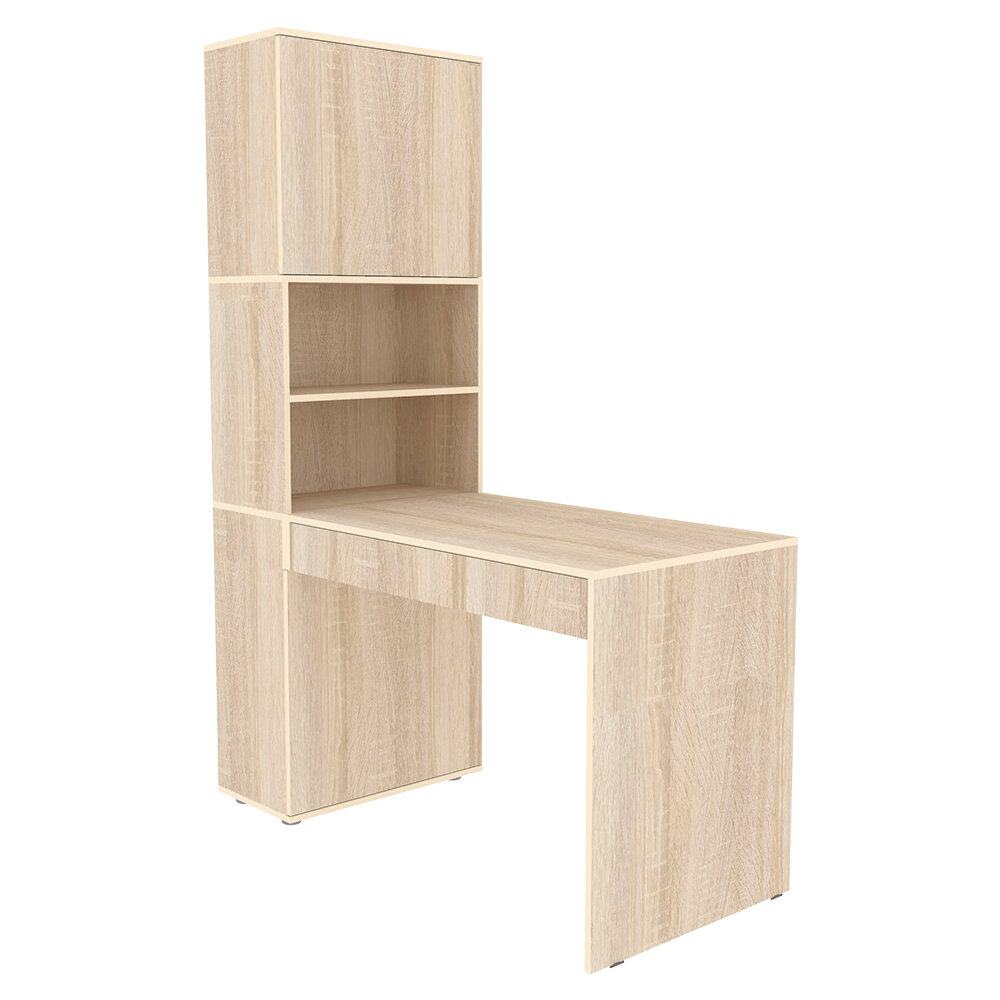 Стол письменный со стеллажом 1330 Дуб Сонома Дуб Сонома