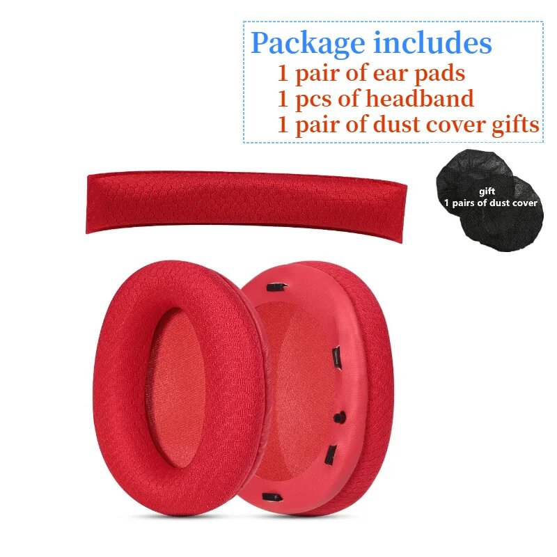 Сменные подушечки из мягкой губки и пенопласта для наушников Edifier W800BT PLUS, амбушюры, чехол для подушки