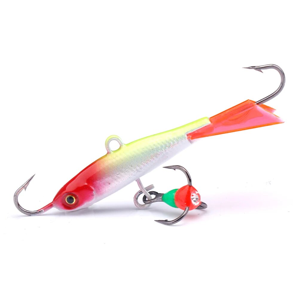 TREHOOK 50 мм 9,5 г балансир для зимней рыбалки, тонущая приманка VIB, жесткая приманка для щуки, окуня, судака, зондер, зимние рыболовные снасти, Япония