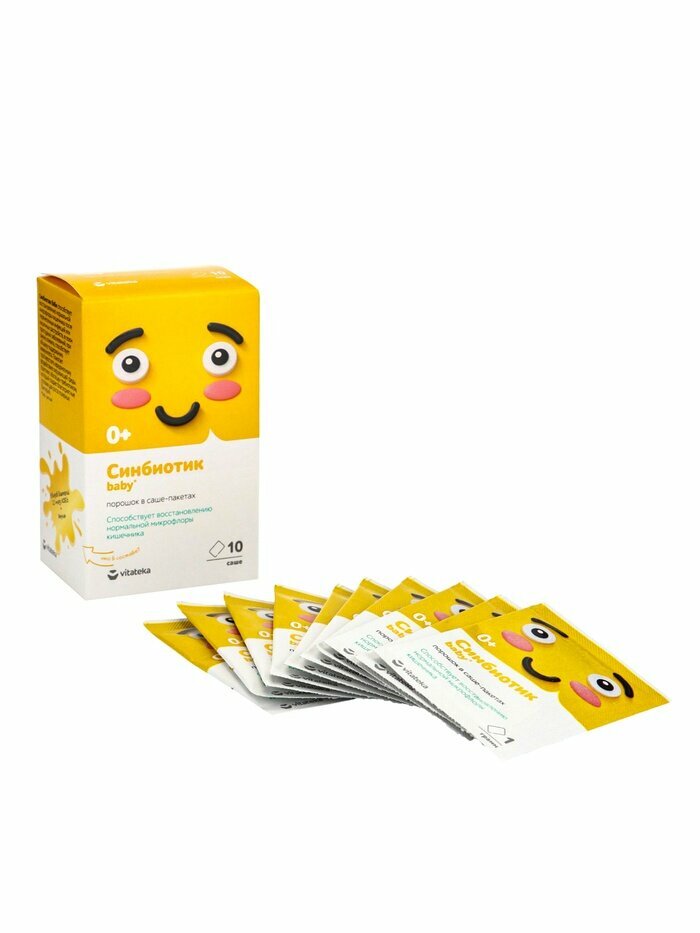 Синбиотик бэби витатека порошок в саше-пакетах 10 шт по 1 г 10927533