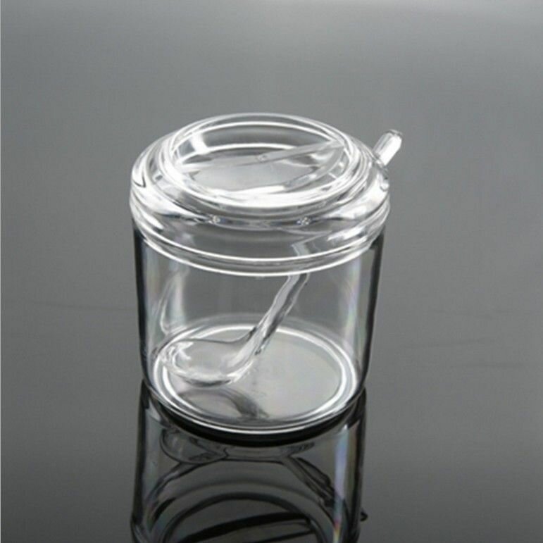 Прозрачная емкость для приправ, банка для уксуса, контейнер для специй, бытовая бутылка для приправ, банка для соли,