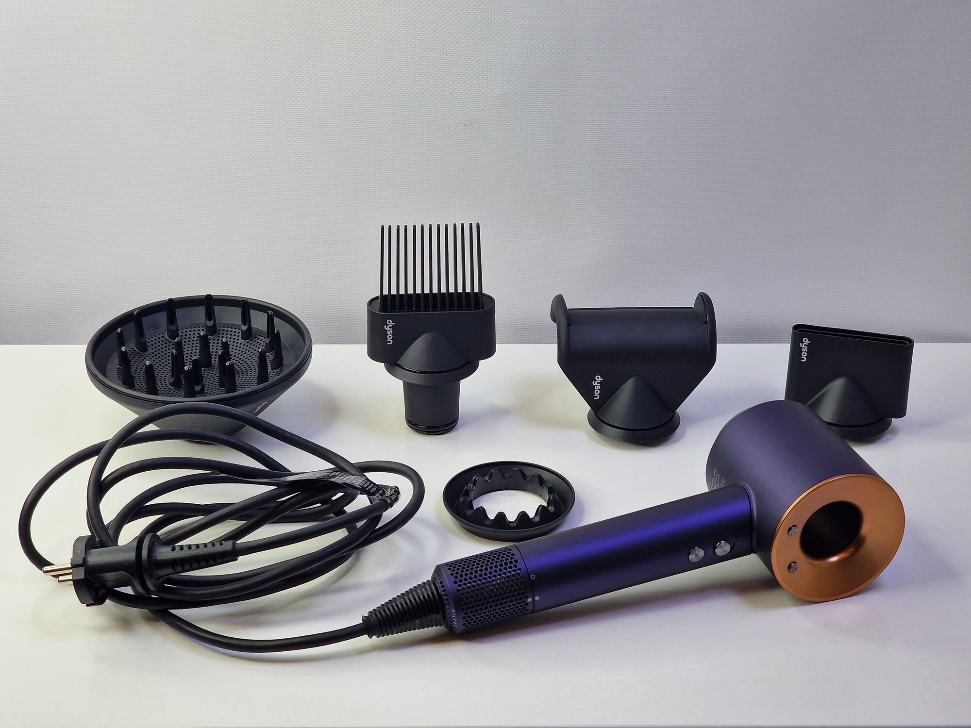 Фен Dyson Supersonic HD07 1600 Вт, Prussian Blue/Bright Copper