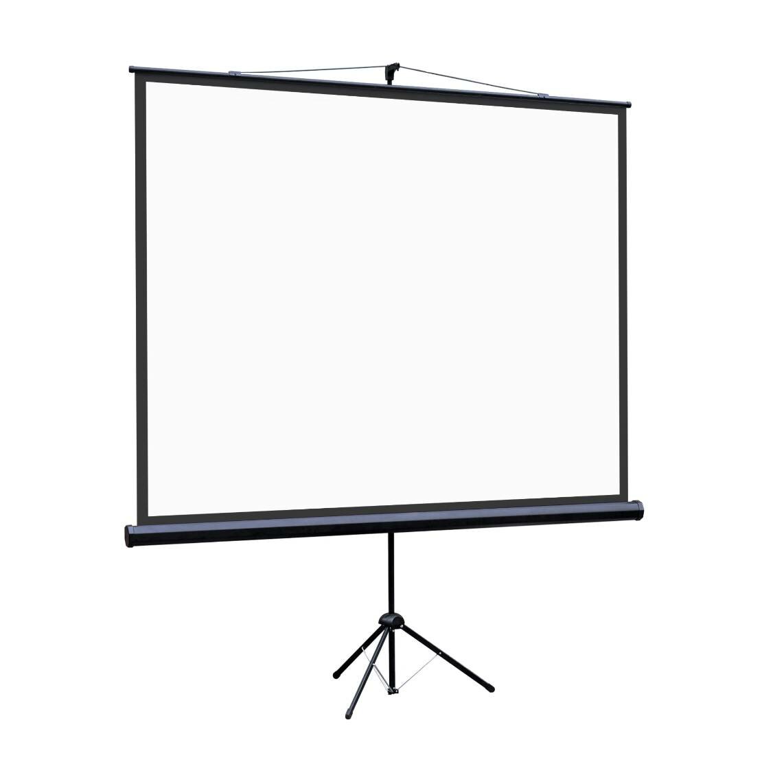 Экран для проектора Lumien Eco View LEV-100110 81", 171 x 128 см, 4:3, матовое белое полотно, черный