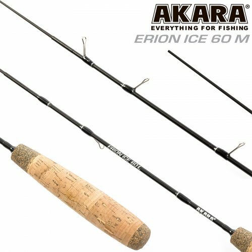 Удочка зимняя 2 колена Akara Erion Ice 60см, AEI-60M
