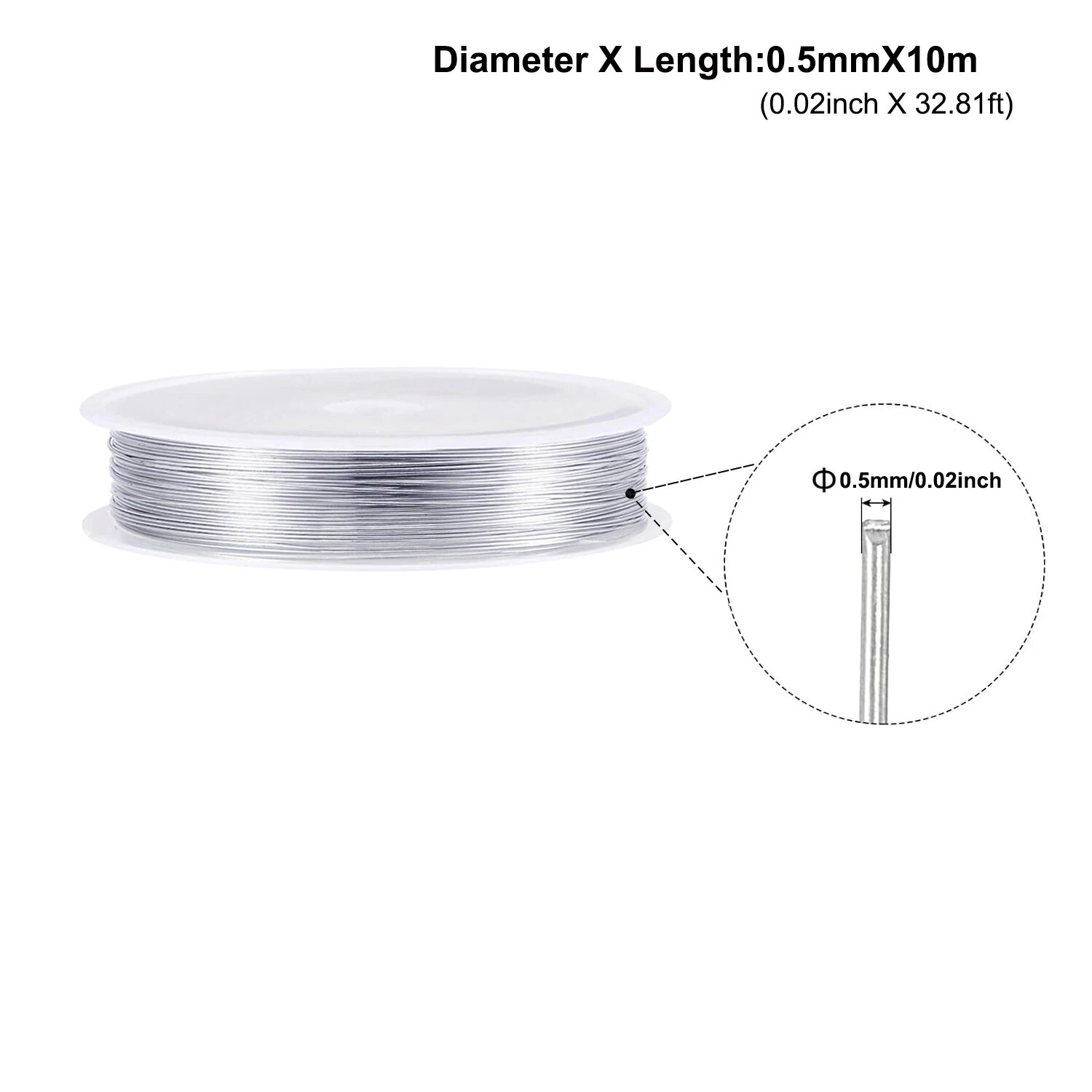 Цинковая проволока для катодной защиты 0,4-3 мм 0.5mm 10m 1roll