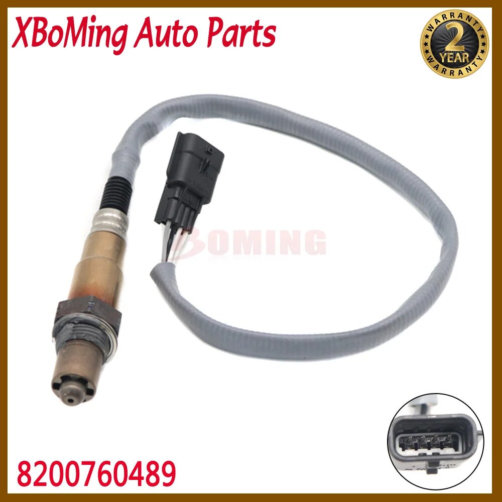 8200760489 Для Dacia DUSTER SANDERO Renault CLIO III DUSTER Автомобильный соотношение воздуха и топлива Лямбда O2 Датчик кислорода 0258010029 8200551743