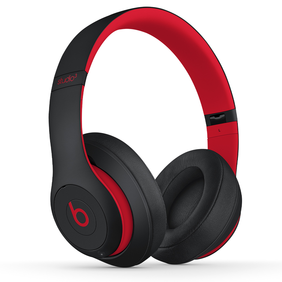 Новое-оригинальное Beats Studio 3 Беспроводные наушники Beats Studio 3 Wireless, Black and red (черно-красный)