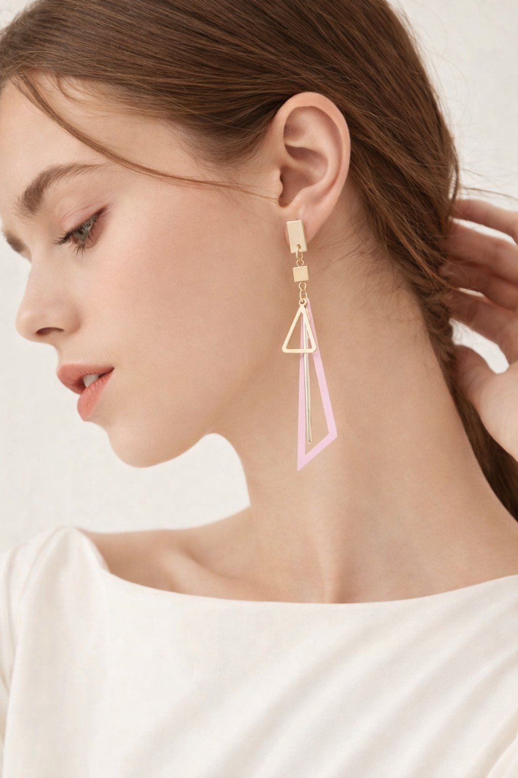 Серьги с подвесками, пусеты