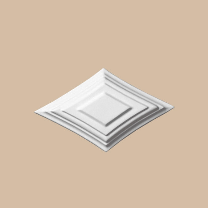 Декоративный элемент Decomaster 97635-3 В80хШ130хД10 мм / Декомастер.