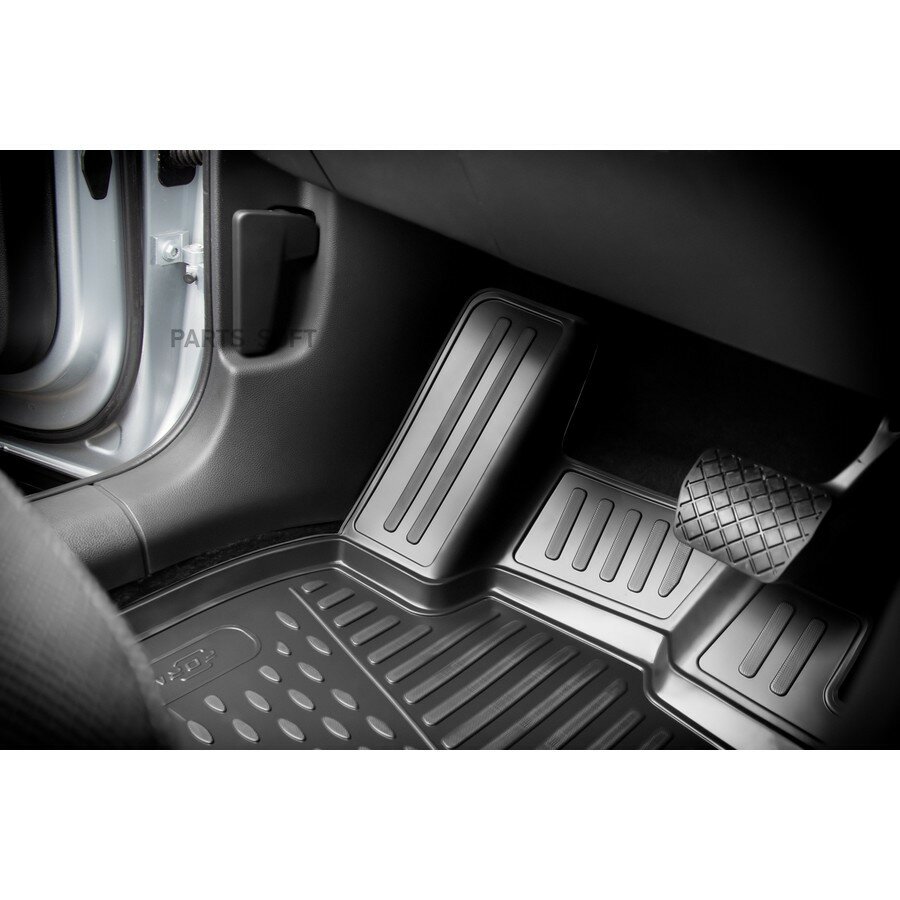 Коврики 3D в салон SKODA Kodiaq, 2017->, . (ПУ, повышенная износостойкость) от официального дистрибьютора, FORMAT, артикул FORMAT3D4519210K