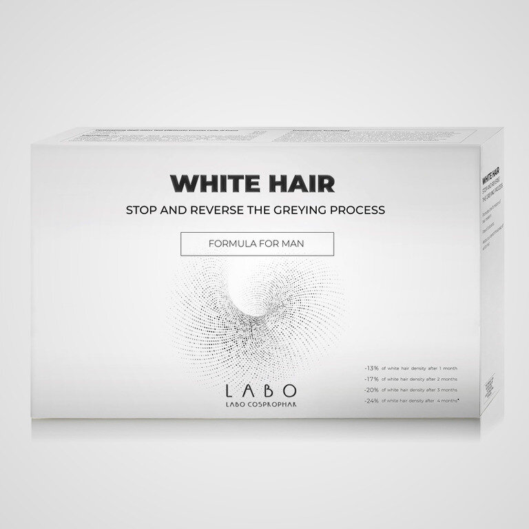 Лосьон для приостановки поседения и восстановления цвета волос для мужчин 20 амп CRESCINA White Hair Treatment for Man Лосьон 20 ампул