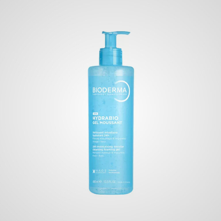 Гидрабио Очищающий увлажняющий гель 400 мл BIODERMA Hydrabio Gel Moussant Гель 400 мл