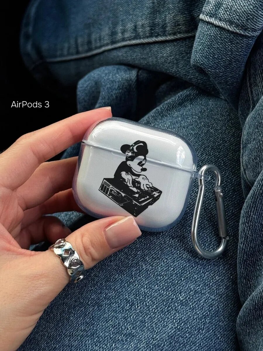 Чехол на AirPods 3 с Микки Маус