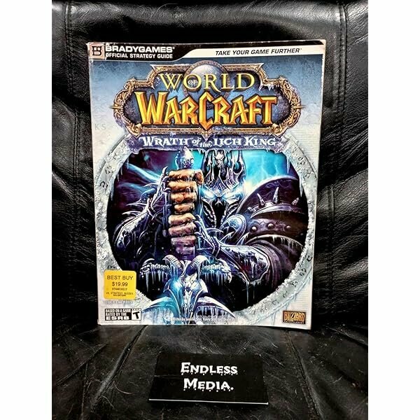 World of Warcraft: Wrath of the Lich King Official StrategyGuide (Bradygames Official Stragey Guide) Reprinted books
