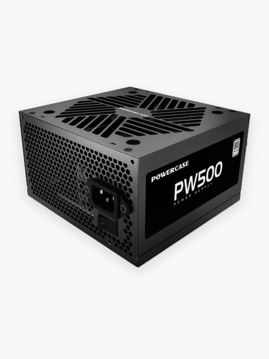 Блок питания Powercase PW500, 500W, 80+ Standart (PS-500W-DC)