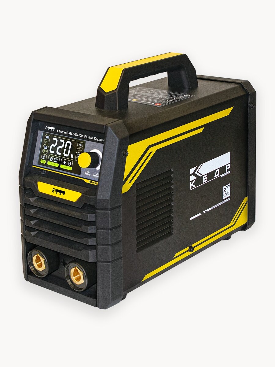 Аппарат сварочный инверторный кедр UltraARC-220S Pulse Digital (230В, 20-200А) Импульсный режим, Синергетическое 8027928