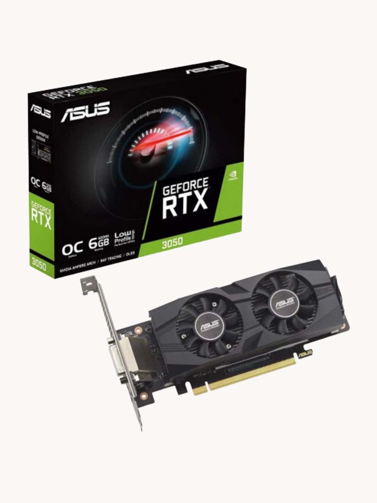 Видеокарта Asus GeForce RTX 3050 LP BRK OC Edition 6GB