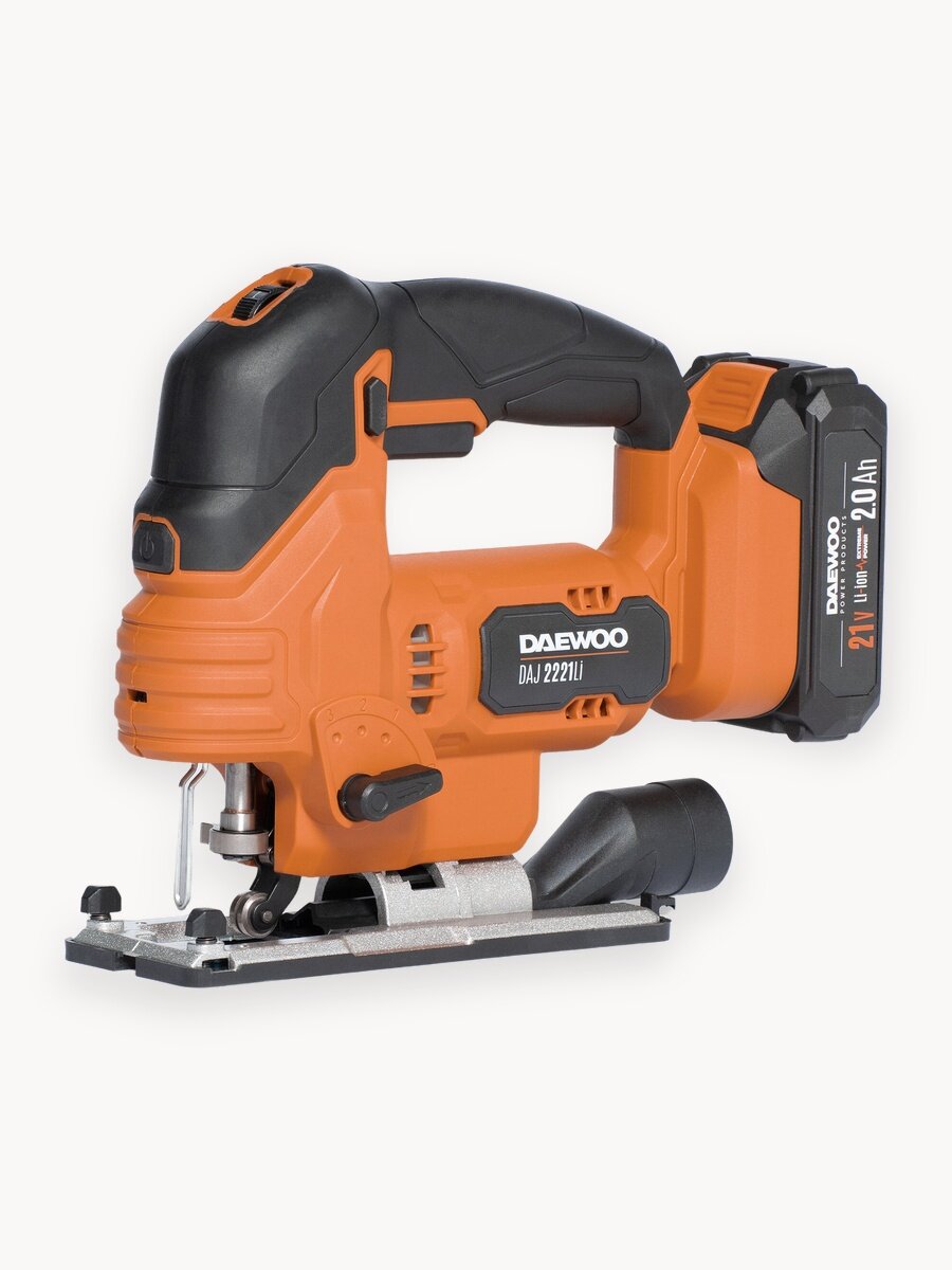 Лобзик аккумуляторный DAEWOO DAJ 2221Li SET с АКБ 2 Ач и ЗУ