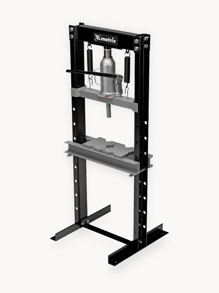 Пресс гидравлический Matrix 12 т, 1360 х 500 х 510 мм (комплект из 2 частей) 523105