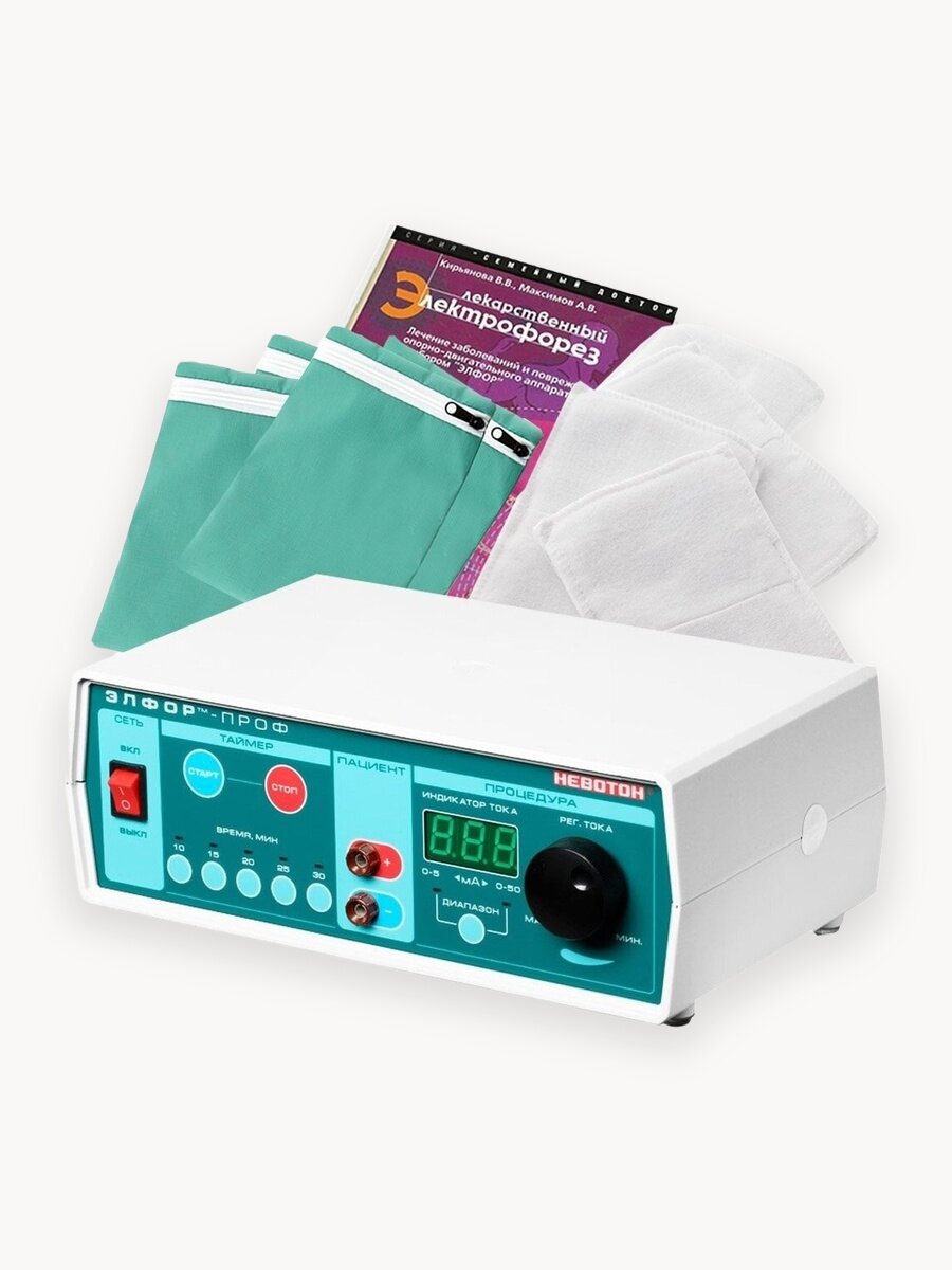 Невотон Элфор-Проф аппарат для гальванизации и электрофореза (Полная комплектация)