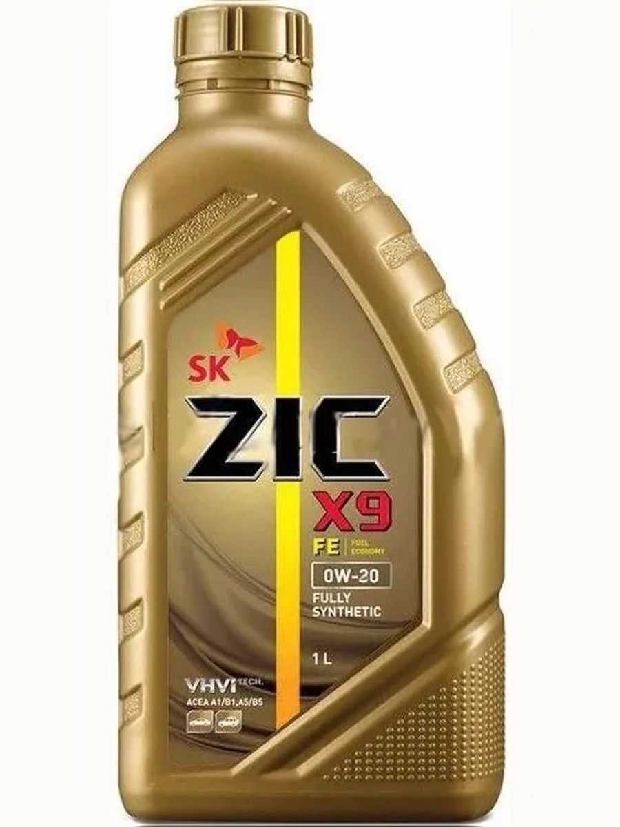 ZIC X9 Масло моторное, Синтетическое, 1 л