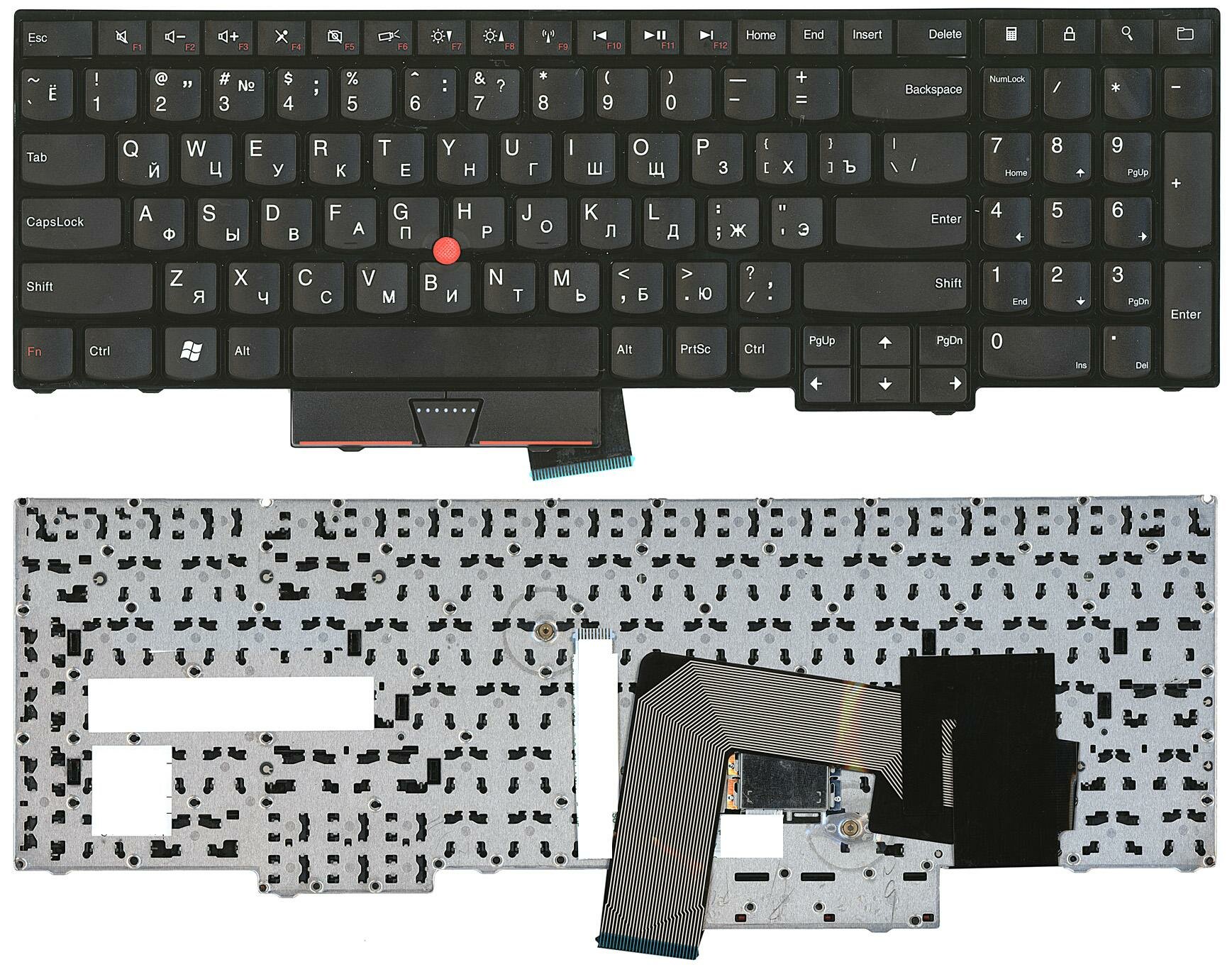 Клавиатура для ноутбука Lenovo ThinkPad Edge E530 E535 E530c черная