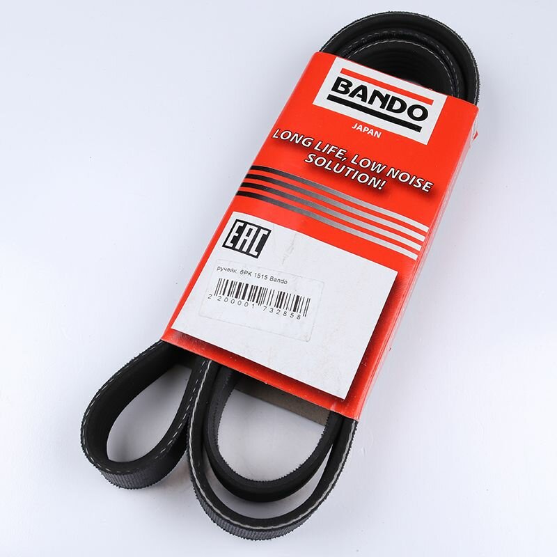 Ремень Ручейковый BANDO 6PK1515 Santa Fe D4EB 2.2L CRDi