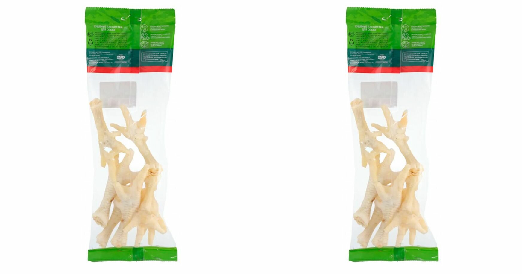 Titbit Лакомство для собак, Лапки куриные XXL, 2 шт