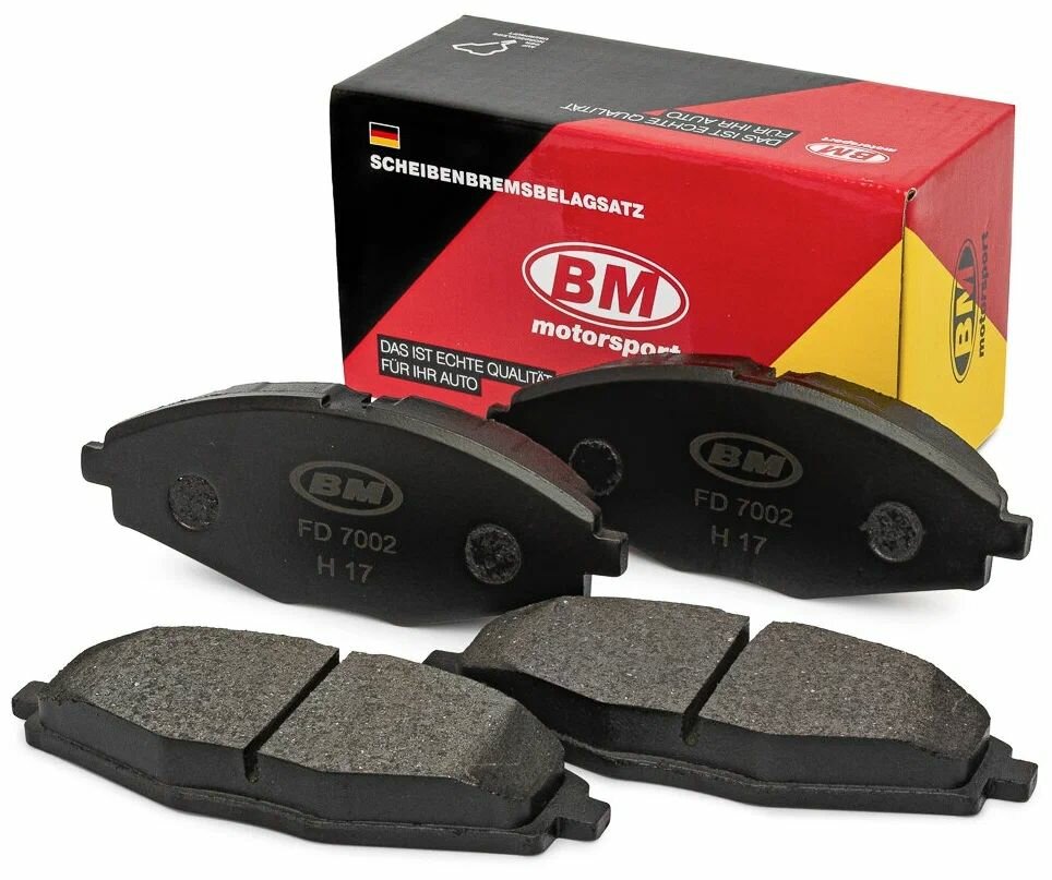 Колодки тормозные передние для Daewoo Matiz, Дэу Матиз, комплект 4 шт. арт FD7002