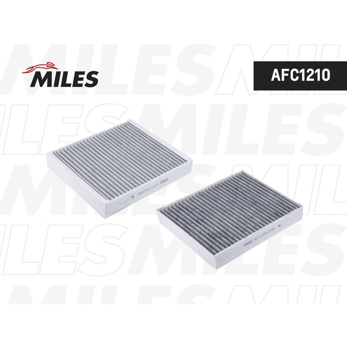 Фильтр салона OPEL ASTRA J/INSIGNIA 09- угольный MILES AFC1210