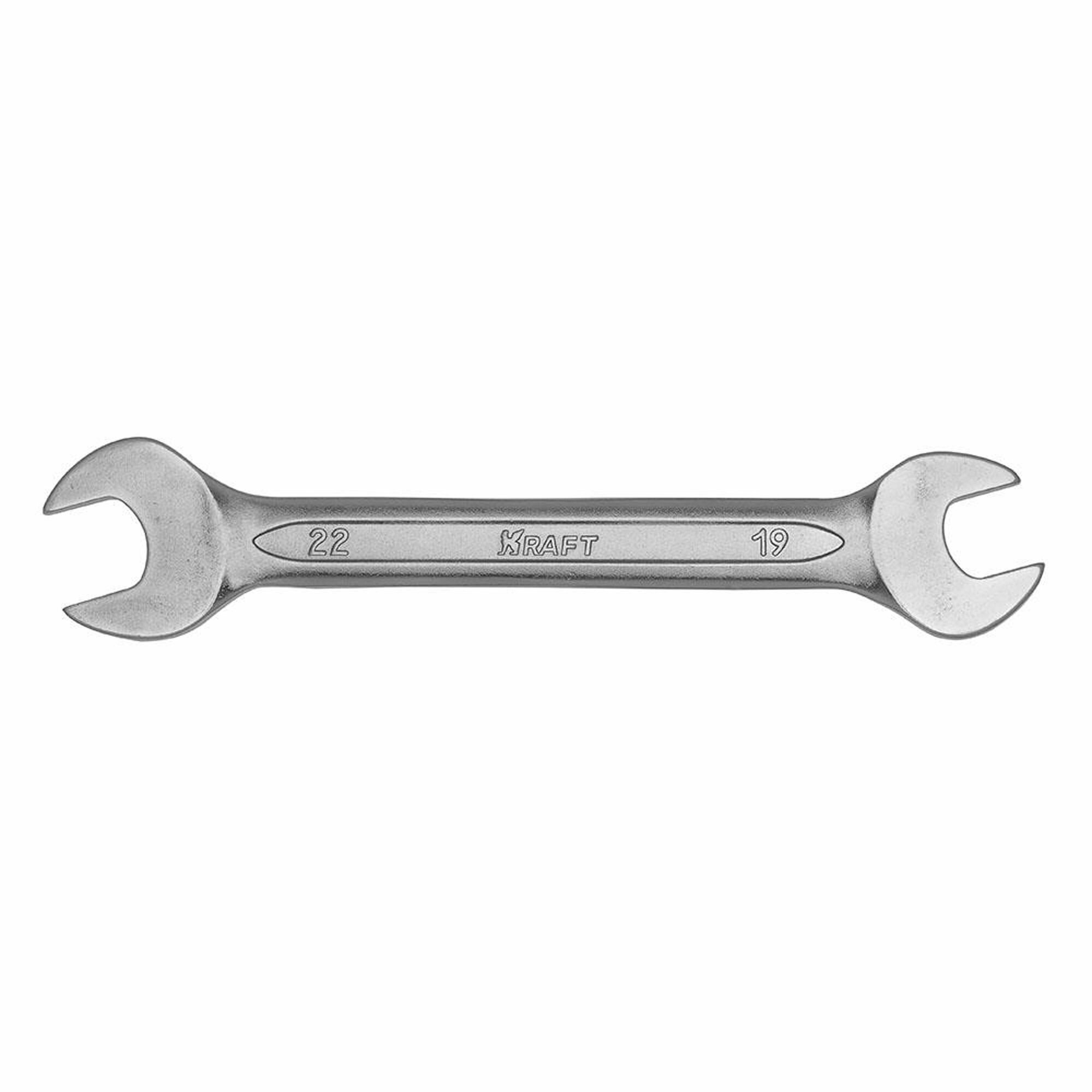 Ключ гаечный рожковый 19х22 мм KRAFT