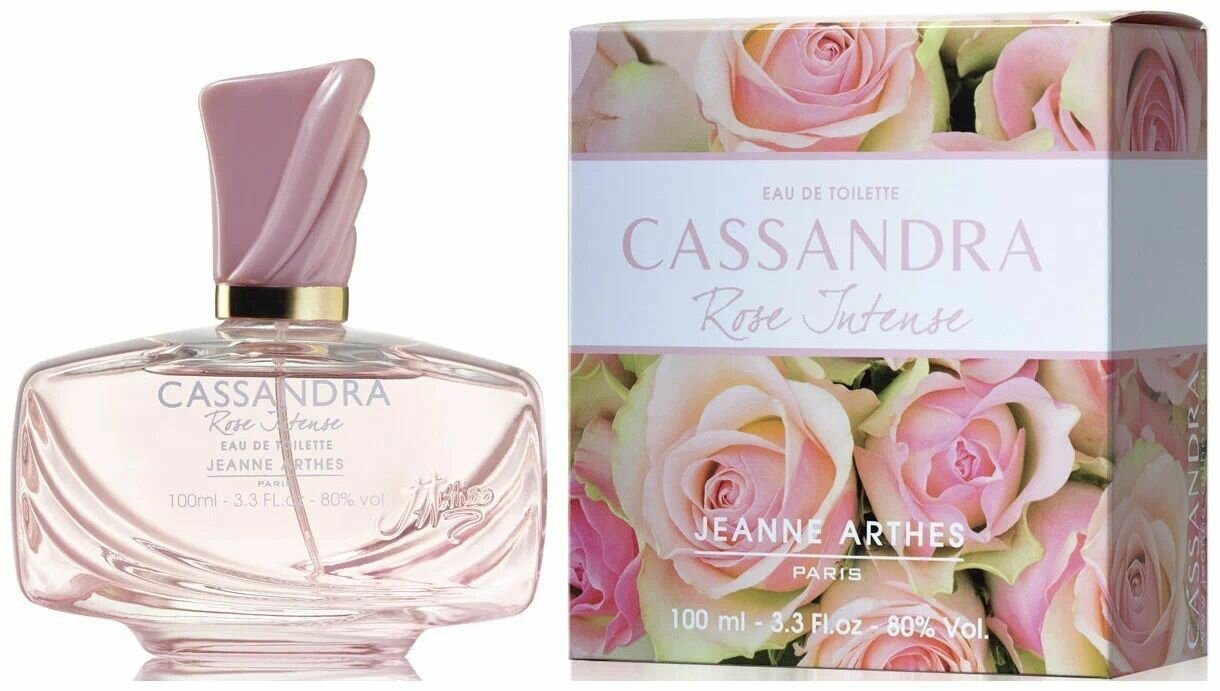 Jeanne Arthes туалетная вода Cassandra Roses Intence, 100 мл