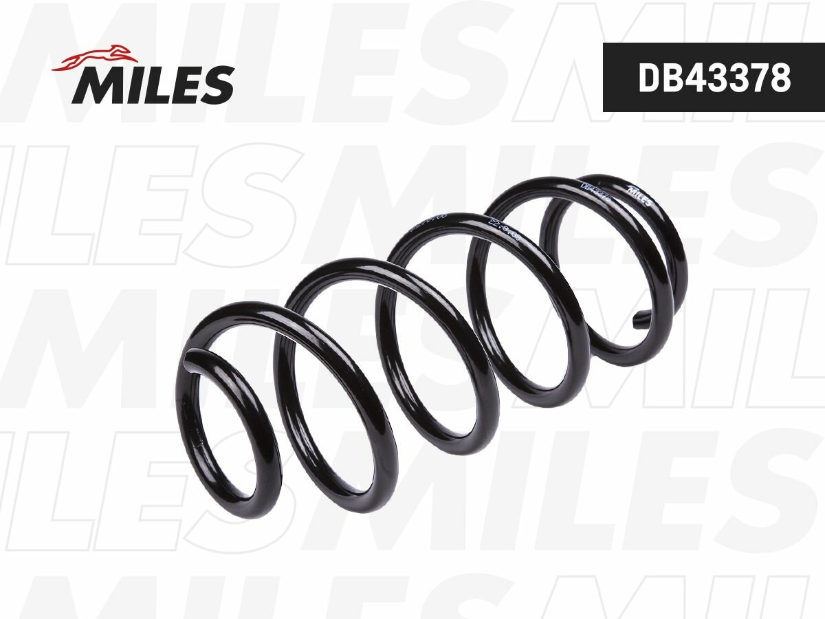 Пружина подвески Renault Duster 12- задняя, MILES DB43378