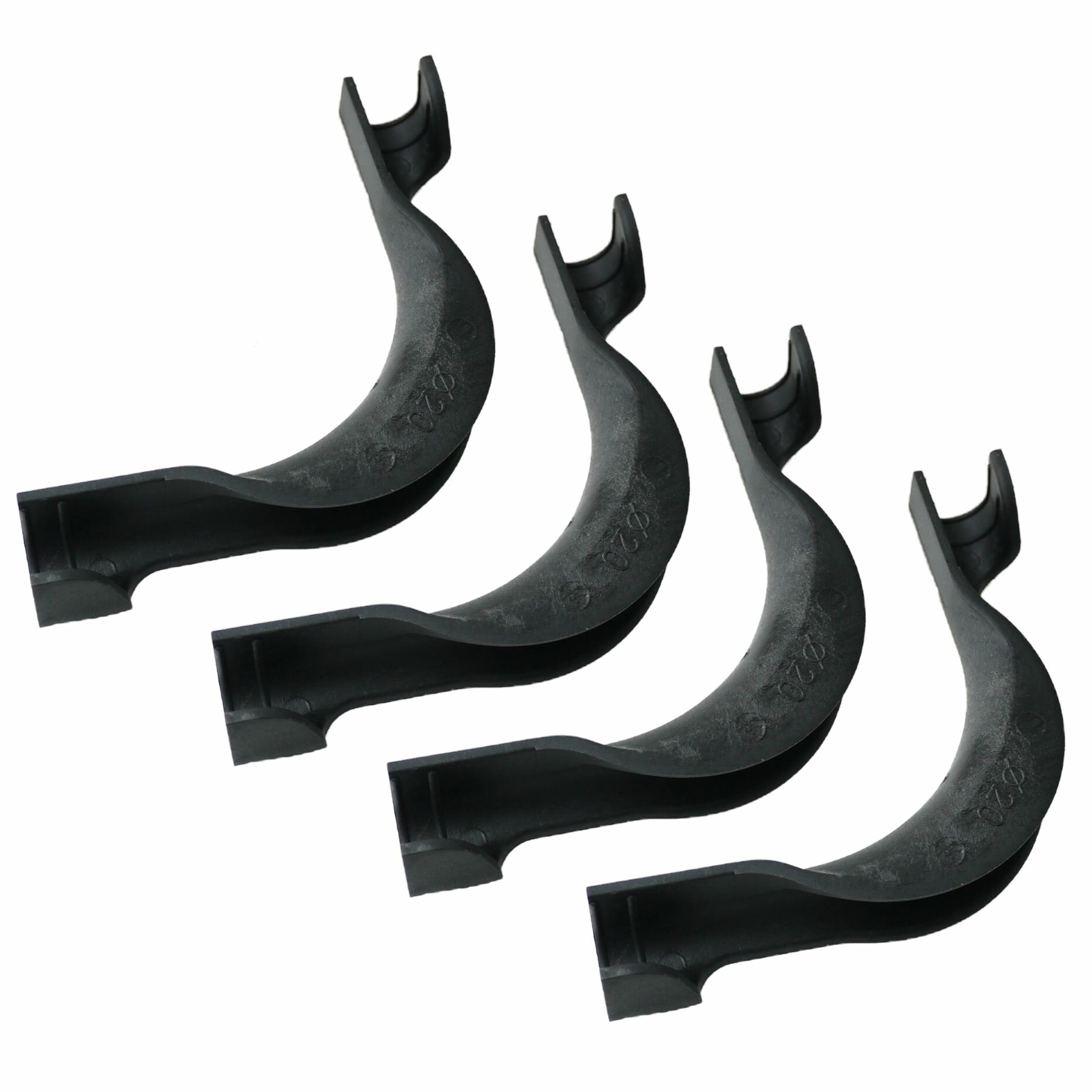 Фиксатор поворота трубы 20 (Полиамид) (Набор 4 шт)