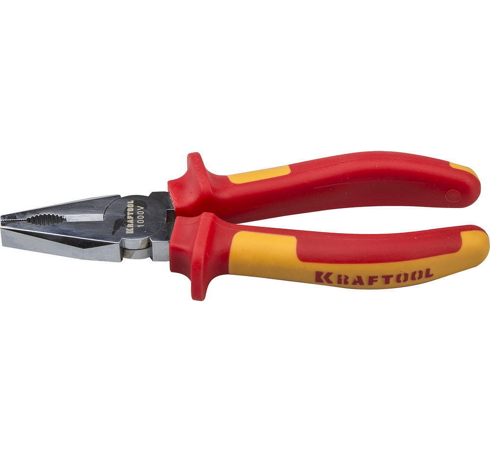 KRAFTOOL Electro-Kraft, 180 мм, хромированные плоскогубцы (2202-1-18)