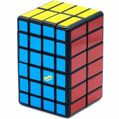 Головоломка / Calvin's Puzzle Flat 2x4x6 Cuboid Черный/ Кубик Рубика