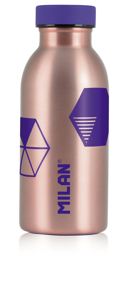 Бутылка металлическая "Milan" для напитков Silver series 354 мл под медь 643012CP