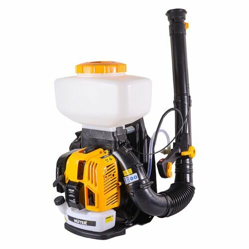 Опрыскиватель Huter GS-5215, бензиновый, ранцевый, 14л, желтый/черный [70/13/67]