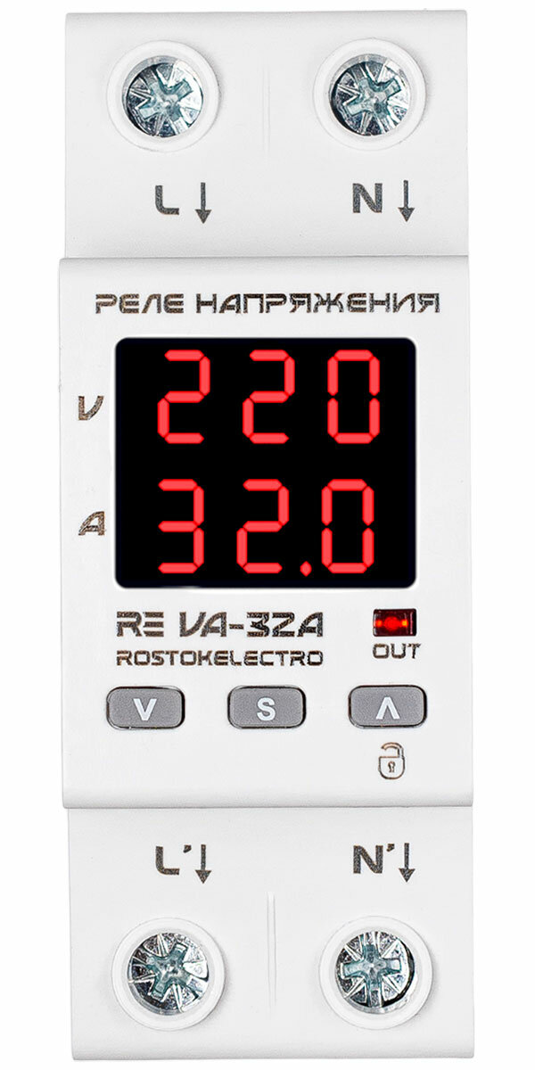 Реле напряжения RE VA-32A