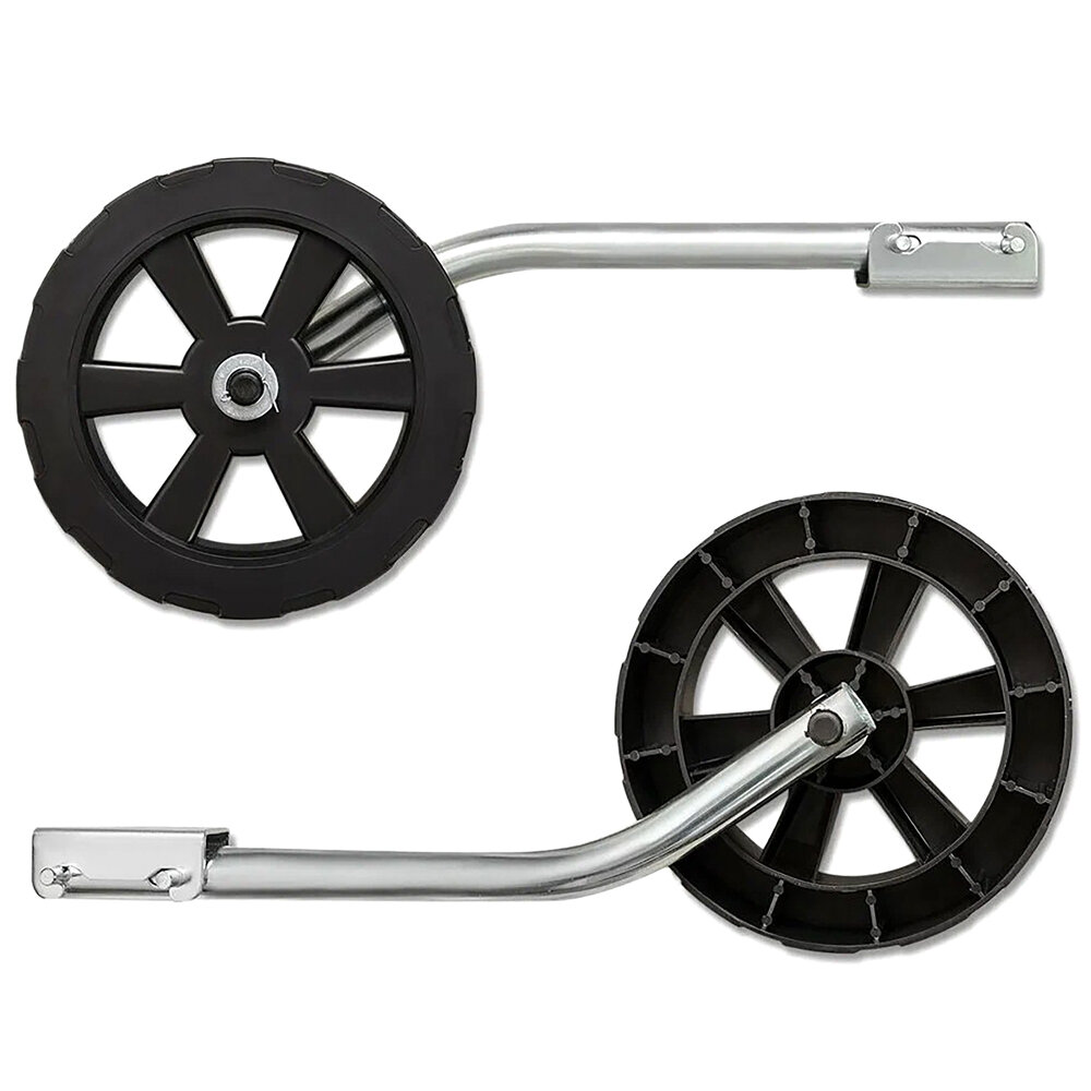 Транцевые колеса №1.4, оцинкованные, удлиненные, быстросъемные, бескамерные