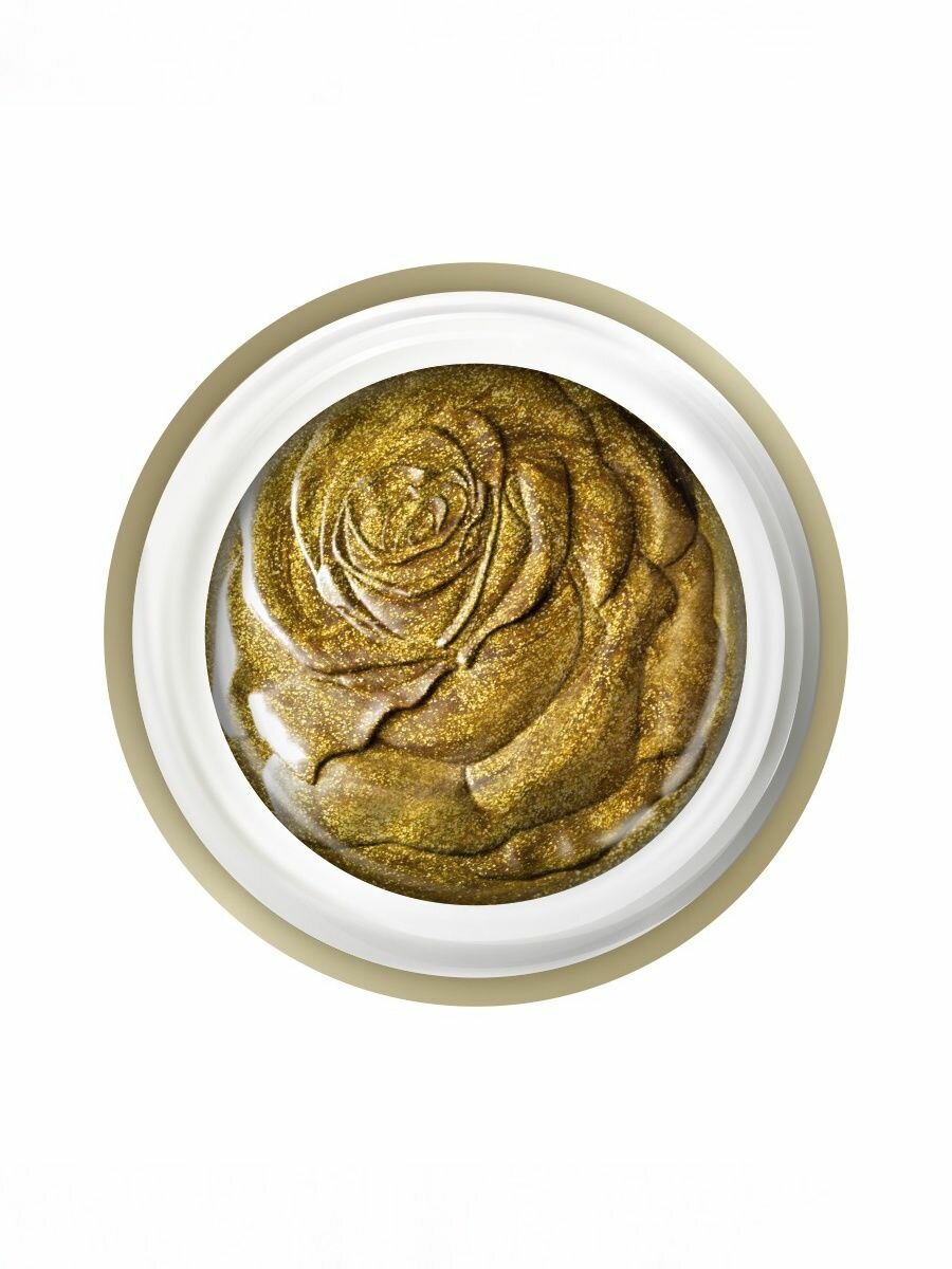 Nail Club Гель-краска для объёмной росписи ногтей PASTA-03 Gold Luxury