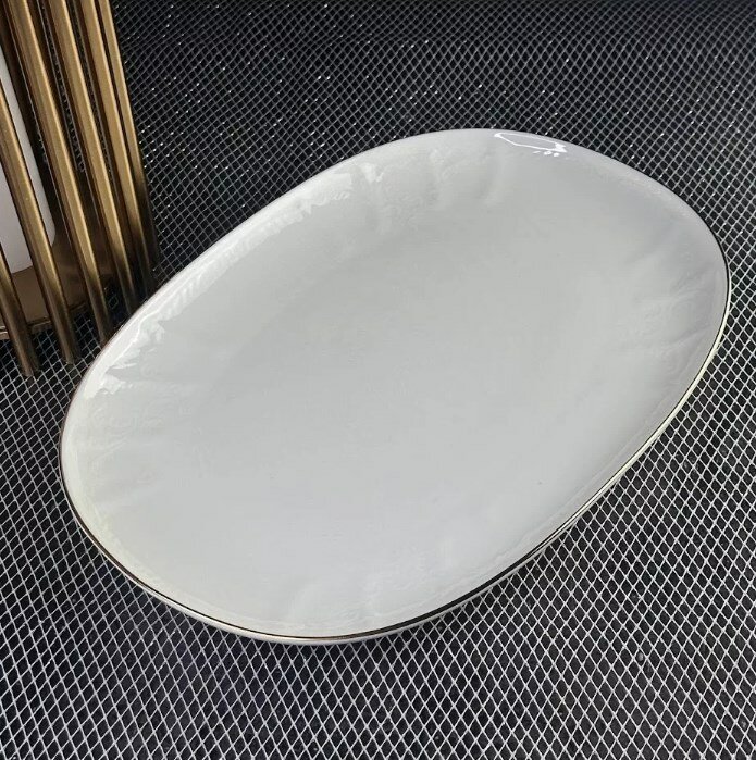 Блюдо 30,5см MARIA GOLD Фарфор 226-177 118-226-177