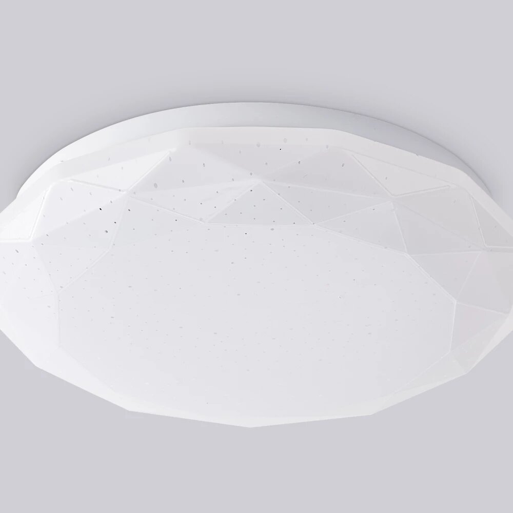 Потолочный светодиодный светильник FZ1017 WH белый 21W 6400K D330*55 (Без ПДУ)