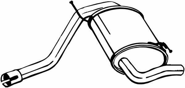 Глушитель Bosal 200-113