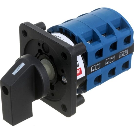 Переключатель кулачковый Ekf ПК-1-23 3П 25А "1-0-2", pk-1-23-25